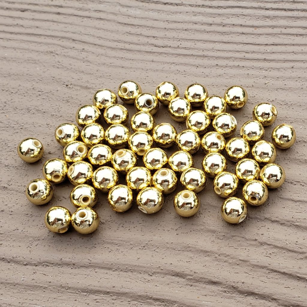 Glow Beads - Mix 8mm - Purple Taco